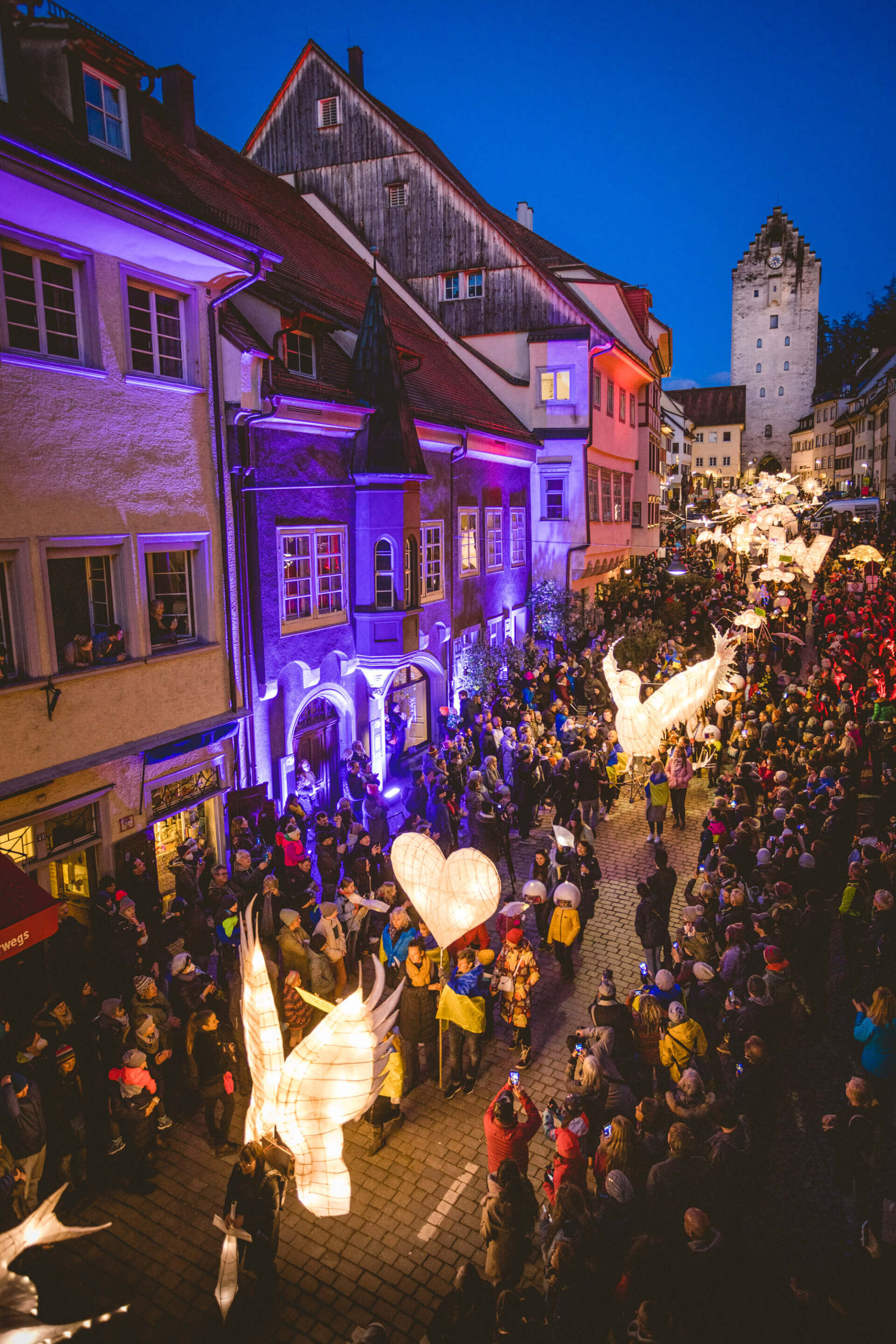 Festival of lights in Ravens­burg | Hotel Kaiserhof Ravensburg